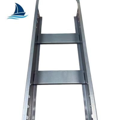 China Zinc Magnesium Aluminum Ladder Electrical Cable Tray Trunking For Construction And Cable Laying for sale