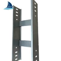 China Stainless Steel Industrial Zinc Magnesium Aluminum Ladder Cable Tray For Industrial Use for sale