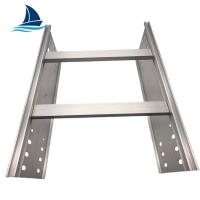 China Industrial Aluminum Alloy Ladder Cable Tray For Construction And Cable Laying With CE for sale