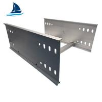 China Industrial Aluminum Alloy ladder tray cable With CE Custom Color For Construction for sale