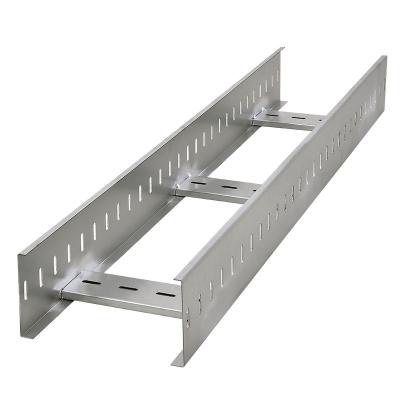 China Strong Load Bearing Capacity Ladder Type Galvanized Cable Tray For Electric Wire Management for sale