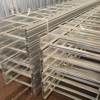 China Industrial Steel Hot Dip Galvanized Ladder Cable Tray For Photovoltaic Application for sale