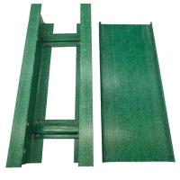 China Heavy Duty FRP Ladder Cable Tray Anti Corrosion Paint 100x200mm 450kg Industrial Network Cables for sale