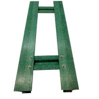 China Heavy Duty FRP Ladder Cable Tray Anti Corrosion Paint 100x200mm 450kg Industrial Network Cables for sale