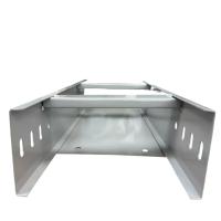 China Galvanized Steel Powder Coated Ladder Cable Tray For Industrial Construction Cable Laying for sale