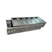 China Solar PV Corrugated Steel Cable Ladder Tray UV Resistant Reinforced Galvanized Support for sale