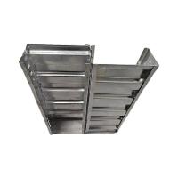 China Solar PV Corrugated Steel Cable Ladder Tray UV Resistant Reinforced Galvanized Support for sale