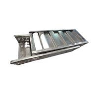 China Solar PV Corrugated Steel Cable Ladder Tray UV Resistant Reinforced Galvanized Support for sale