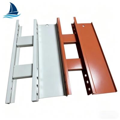 China Spray Painted Trapezoidal Cable Tray For Petrochemical Plant Corridor for sale