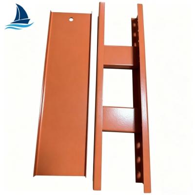 China Cable Ladder Tray Spray Painted Ladder Cable Trays For Hospital Ceiling Cable Management for sale