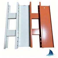 China Cable Ladder Tray Spray Painted Ladder Cable Trays For Hospital Ceiling Cable Management for sale