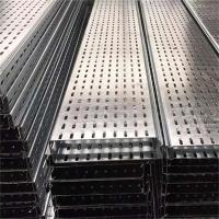 China Industrial Construction Ventilated Perforated Galvanized Steel Cable Tray With CE for sale