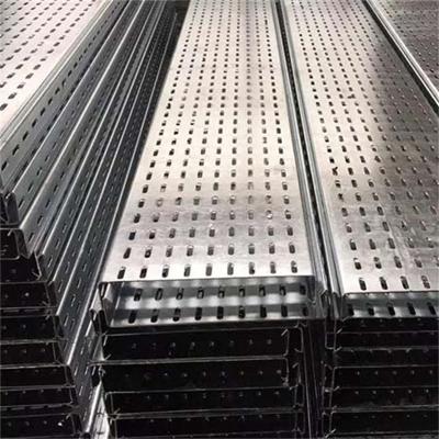 China Industrial Construction Ventilated Perforated Galvanized Steel Cable Tray With CE for sale