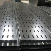 China Industrial Construction Ventilated Perforated Galvanized Steel Cable Tray With CE for sale