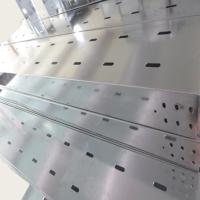 China Industrial Construction Ventilated Perforated Galvanized Steel Cable Tray With CE for sale