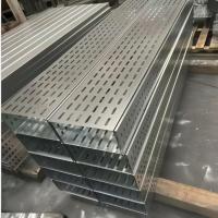 China Industrial Construction Ventilated Perforated Galvanized Steel Cable Tray With CE for sale