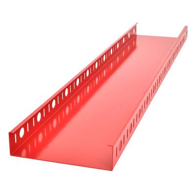China Hot Dip Galvanized Stainless Steel Cable Bridge Fireproof Porous Bridge Long Hole Punching for sale