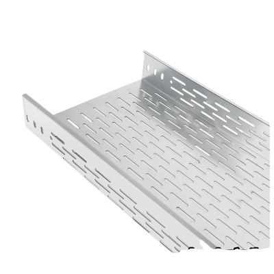China Industrial Cable Tray Stainless Steel Galvanized Perforated Metal Trough For Cable Laying for sale