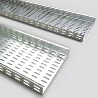 China Industrial Cable Tray Stainless Steel Galvanized Perforated Metal Trough For Cable Laying for sale