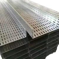 China Industrial Cable Tray Stainless Steel Galvanized Perforated Metal Trough For Cable Laying for sale