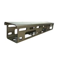 China Heavy Duty Galvanized Steel Perforated Cable Tray With Long Slot Holes Cable Support System for sale
