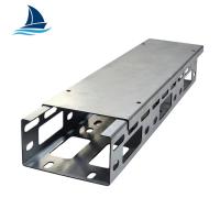 China Industrial Construction Galvanized Metal Ventilated Waterproof Perforated Cable Tray for sale