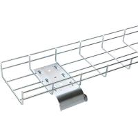 China CE High Load Wire Mesh Cable Tray Reinforced Steel Grid Trunking 50mm 1.97in for sale
