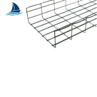 China Stainless Steel Wire Mesh Cable Tray Grid Cable Trunking Tray For Industrial Use for sale