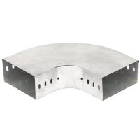China Galvanized Steel Cable Tray Fittings Arc Bend Elbow Accessory for Cable Corner Routing for sale