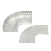 China Galvanized Steel Cable Tray Fittings Arc Bend Elbow Accessory for Cable Corner Routing for sale