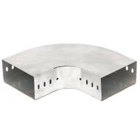 China Galvanized Steel Cable Tray Fittings Arc Bend Elbow Accessory for Cable Corner Routing for sale