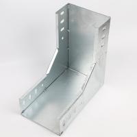 China L-Shaped Cable Bridge Fittings Vertical Bend Aluminum Alloy Wire Rack Hot Dip Galvanized for sale