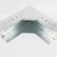 China L-Shaped Cable Bridge Fittings Vertical Bend Aluminum Alloy Wire Rack Hot Dip Galvanized for sale
