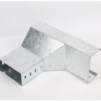 China Trapezoidal Trough Fittings Hot Dip Galvanized Steel Vertical Upward Bend Fireproof Tray for sale