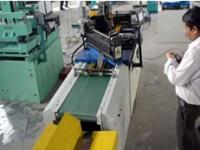 China NC swing shear step-lap transformer core cutting-to-length line,High cost performance for sale