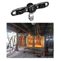 China 5 Ton Overhead Conveyor Chain Industrial Hanging Trolley System Customized for sale