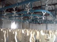 China 5 Ton Overhead Conveyor Chain Industrial Hanging Trolley System Customized for sale