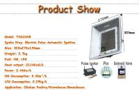 China Infrared IR Gas Brooder Heater Automatic Ignition Gas Savying For Livestock Shed for sale