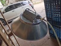 China Round Type Infrared Poultry Brooder Heater CE Certified For 1500 Chicks for sale