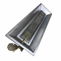 China Natural Gas Patio Infrared Outdoor Radiant Heater 675x235x95mm 90% Efficiency for sale