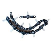 China Carbon Steel A3 Overhead Conveyor Chain UH-5075-HA 3000kgf Pull Force 400°C for sale