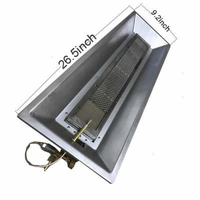 China Purple Horn 3.9kW Manual Ignition Infrared Propane Heater for Poultry and Industrial Use for sale