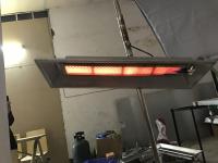 China Purple Horn 3.9kW Manual Ignition Infrared Propane Heater for Poultry and Industrial Use for sale