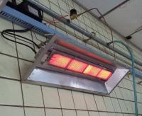 China Natural Gas Patio Infrared Outdoor Radiant Heater 675x235x95mm 90% Efficiency for sale