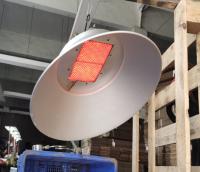 China Manual Poultry Heat Lamp Infrared Chick Brooding Equipment Aluminized Steel 2116Kcal/h LPG NG for sale