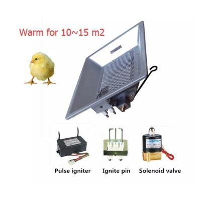 China Poultry Gas Brooder Heater for Chicks 2.46kW 0.24m3/h Purple Horn2608 for sale