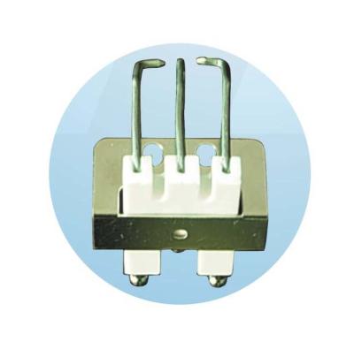 China Industrial Gas Burner Ignition Electrode Three Needle 95% Aluminum Ceramic 16-25KV for sale