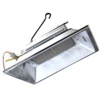 China Ceramic Catalytic Infrared Gas Brooder Heater 11000hrs 850C for Poultry House for sale