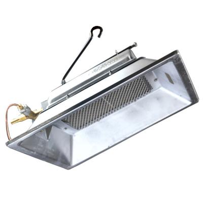 China Ceramic Catalytic Infrared Gas Brooder Heater 11000hrs 850C for Poultry House for sale