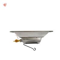 China Ceramic Catalytic Infrared Gas Brooder Heater 11000hrs 850C for Poultry House for sale